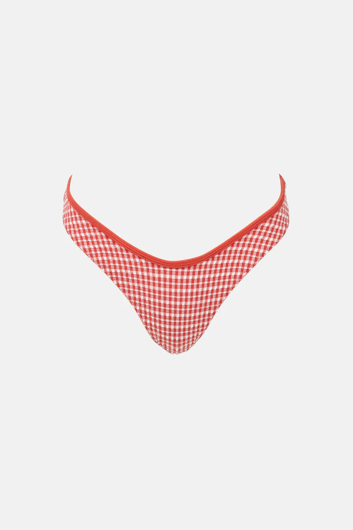 Lola Check Hi Cut Pant Fire – Ginger Fox